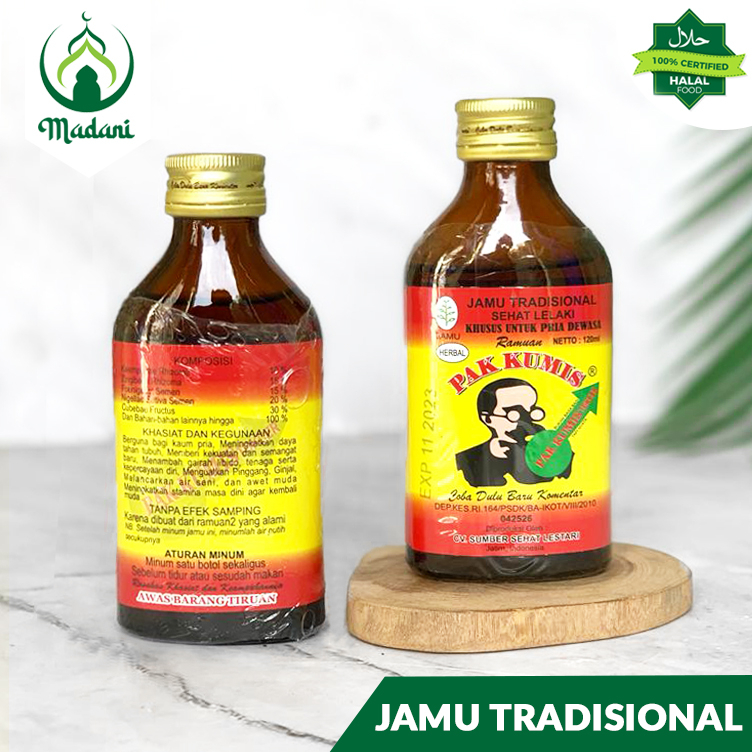 Jual Jamu Kuat Herbal Cap Pak Kumis 120 ml | Shopee Indonesia