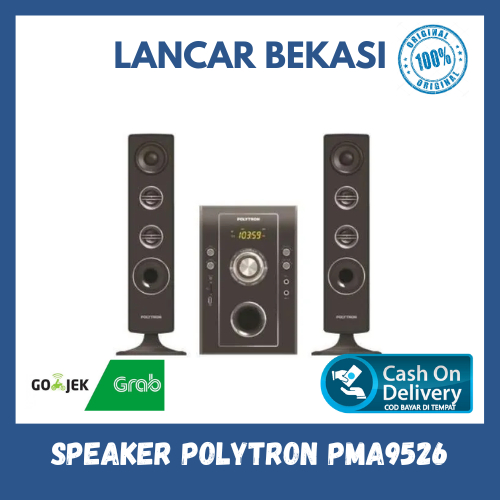 Jual SPEAKER POLYTRON PMA9526 [BLUETOOTH/KARAOKE/USB/RADIO FM] - Garansi Resmi, Original ...
