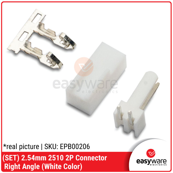 Jual 1 Set Connector Molex KF2510 2P 2 Pin 2Pin 2.54mm Header Terminal CI31 | Shopee Indonesia