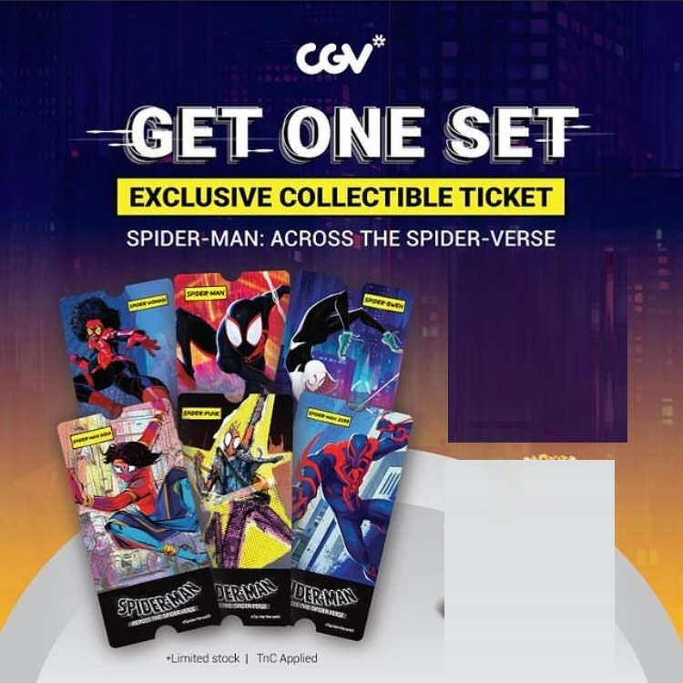 Jual Spider-Man: Across the Spider-Verse x CGV Official Collectible ...