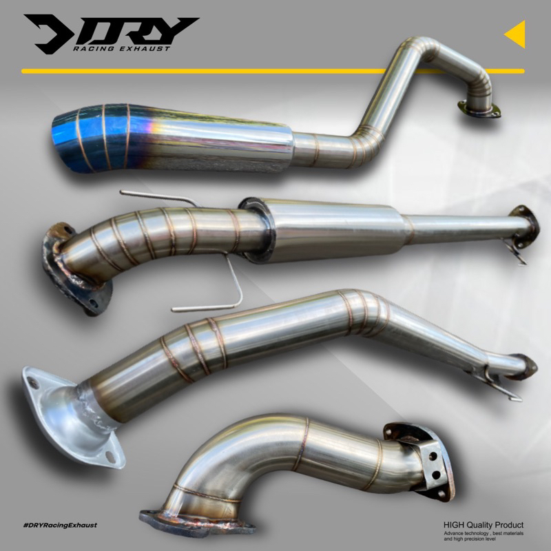 Jual Knalpot Mobil Fulsystem Innova 2KD / Fortuner Non VNT | Shopee ...