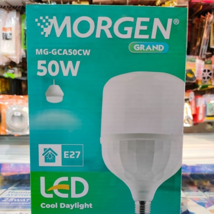Jual MORGEN Grand Lampu LED Bulb 50W / 50 watt Putih Capsule | Shopee ...