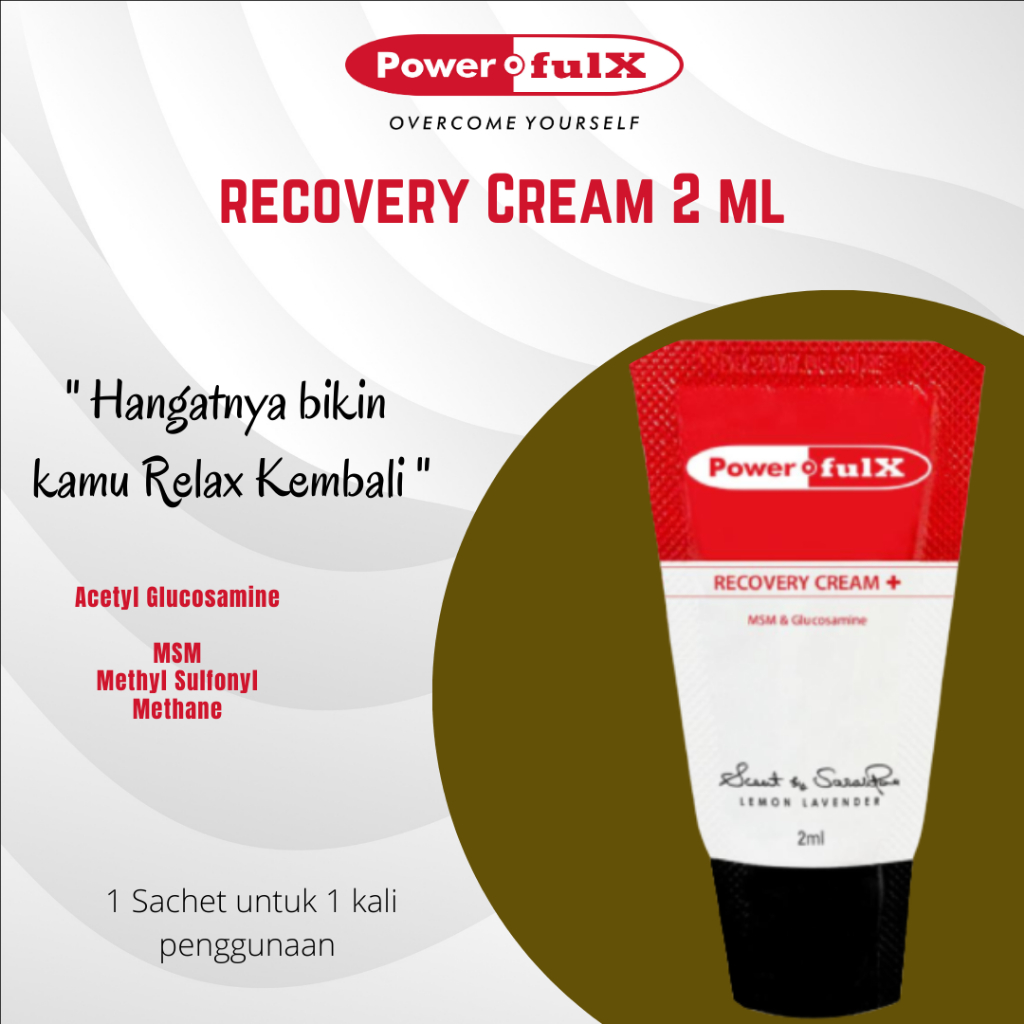 Jual POWERFULX Recovery Cream Pereda Nyeri Otot dan Sendi Untuk 1 Kali ...