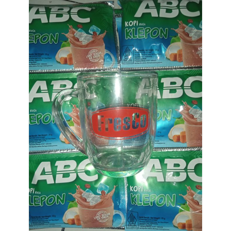 Jual Kopi ABC Klepon 10 x 25gr (1 rtg Free GELAS GAGANG) | Shopee Indonesia