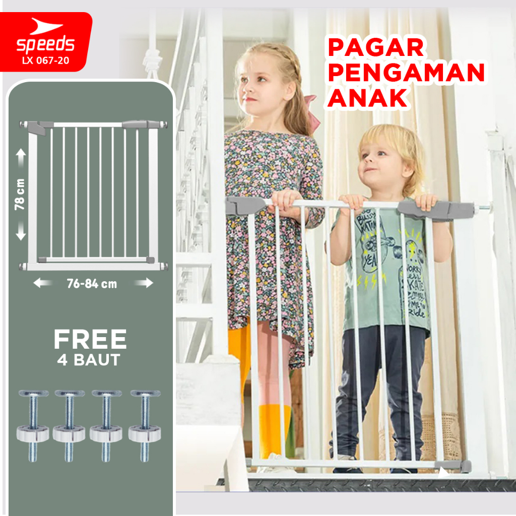 Jual SPEEDS Baby Safety Gate Pagar Pintu Bayi Pagar Pengaman Bayi ...