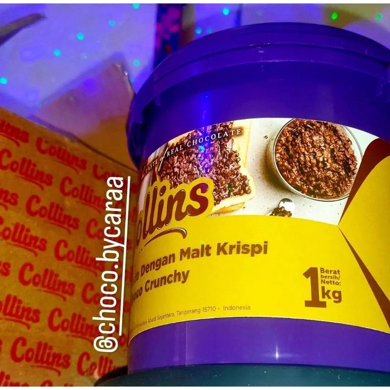 Jual Selai Collins Choco Crunchy kemasan mini 200gr | Shopee Indonesia