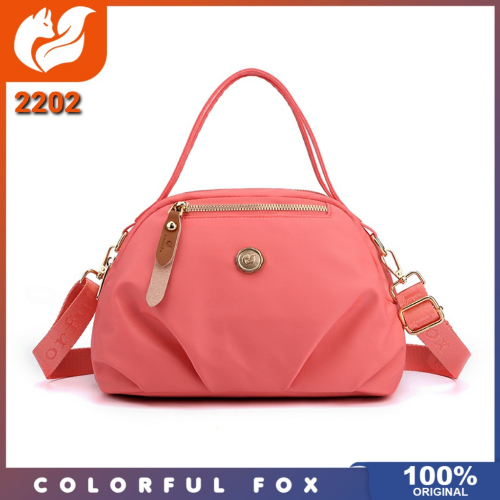 Jual Colorful fox ori - Tas selempang Colorful Fox 2202 tas wanita ...