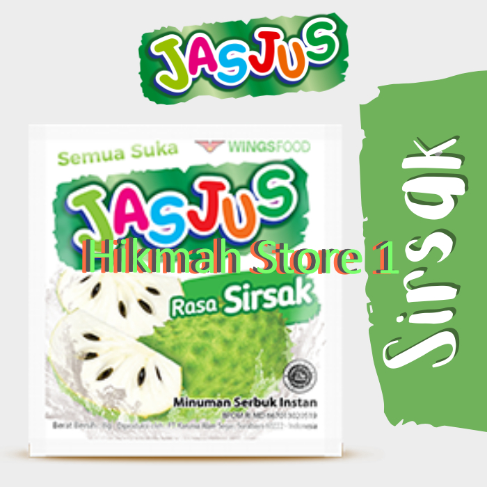 Jual JASJUS MINUMAN INSTAN SERBUK ANEKA RASA (1 RENCENG ISI 10 SACHET ...
