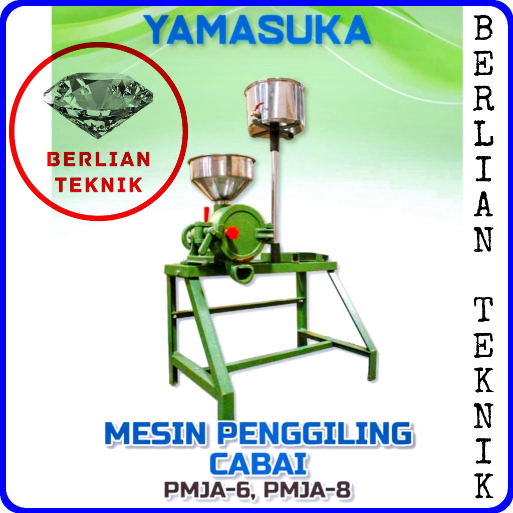 Jual Gilingan Cabai Cabe Bumbu Yamasuka PMJA 8 Inch model Ulir | Shopee ...