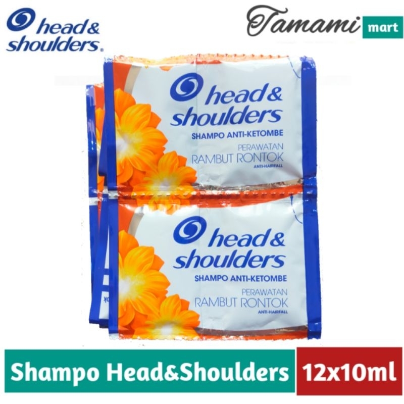 Jual Shampo head and shoulder sachet isi 12 x 2 strip sampo renteng ...