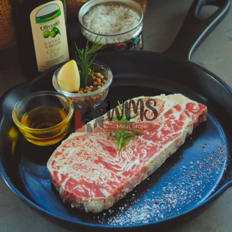 Jual AUS Hokubee Meltique Beef Steak / 1kg - Daging Sapi 5pcs | Shopee ...