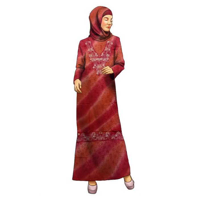 Jual Sircinta Bahan Baju Kurung KPAC Arcobaleno | Motif Pecah Kopi ...