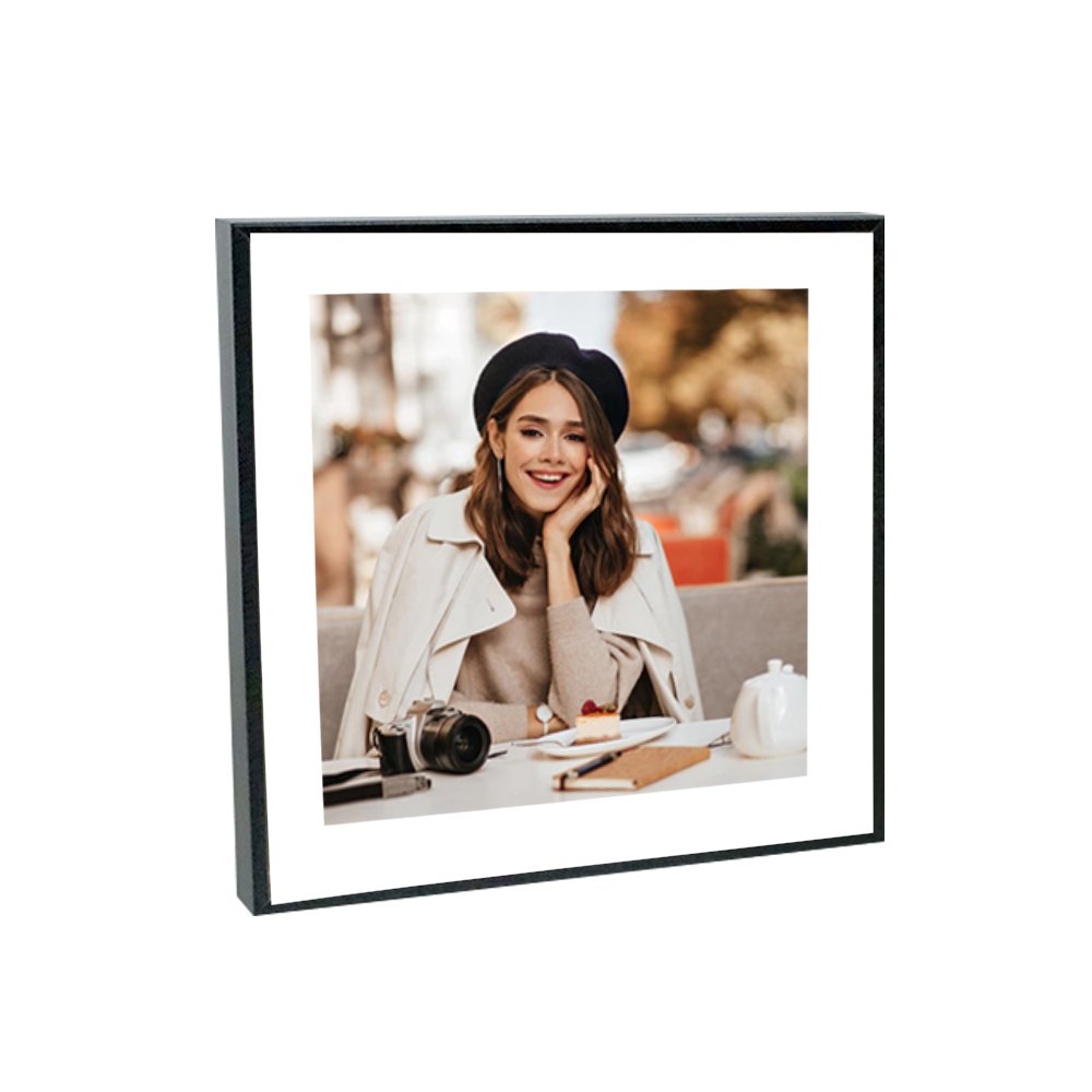 Jual CETAK FOTO BINGKAI FIBER 20x20 FRAME BLOCK TEBAL TANPA KACA ...