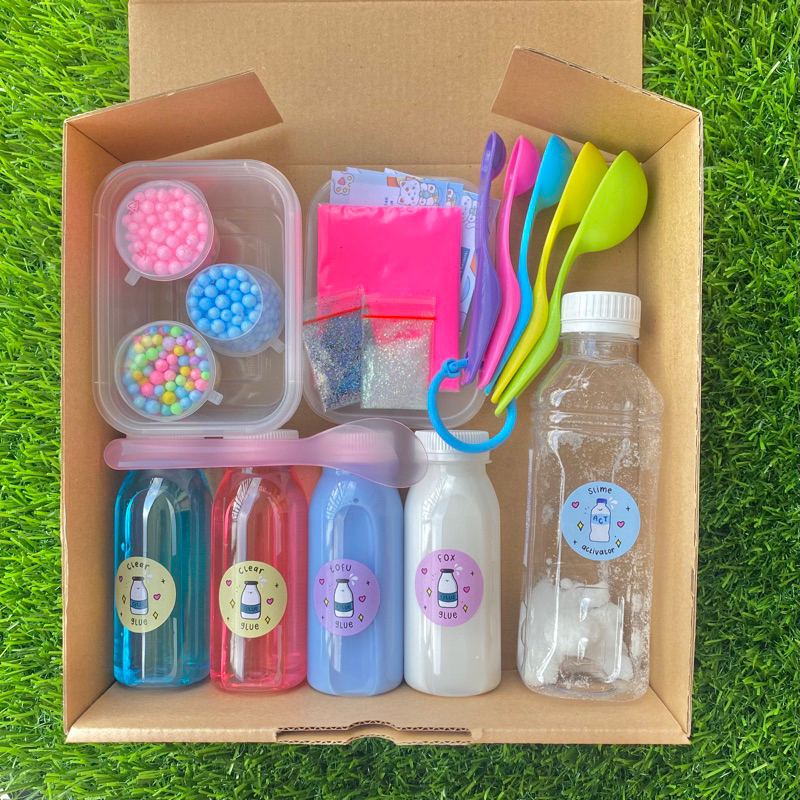 Jual SLIME KIT LENGKAP JUMBO BY NEWBEAUTIFULSLIME TOFU SLIME ORIGINAL ...
