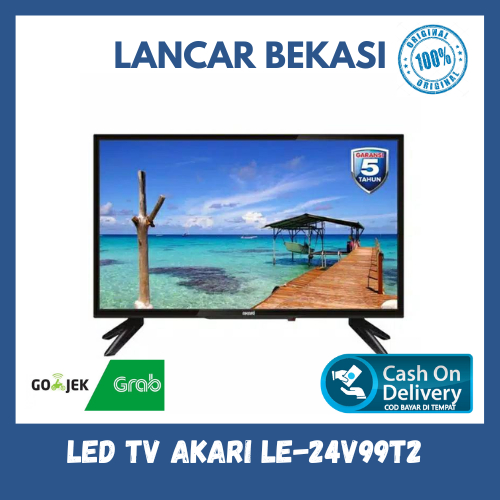 Jual Termurah! LED TV Digital AKARI LE 24D53 (24 Inch) DVBT2 HDMI ...