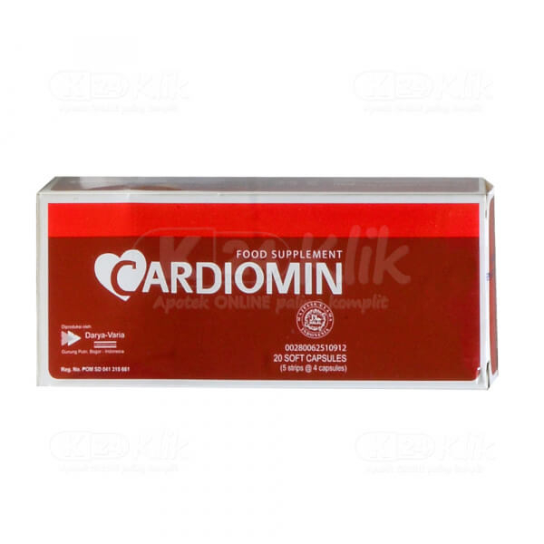 Jual Cardiomin Soft Kapsul (per Strip) | Shopee Indonesia