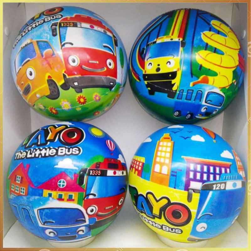 Jual BOLA KARET MAINAN MOTIF BOLA ANAK-ANAK ByADER | Shopee Indonesia