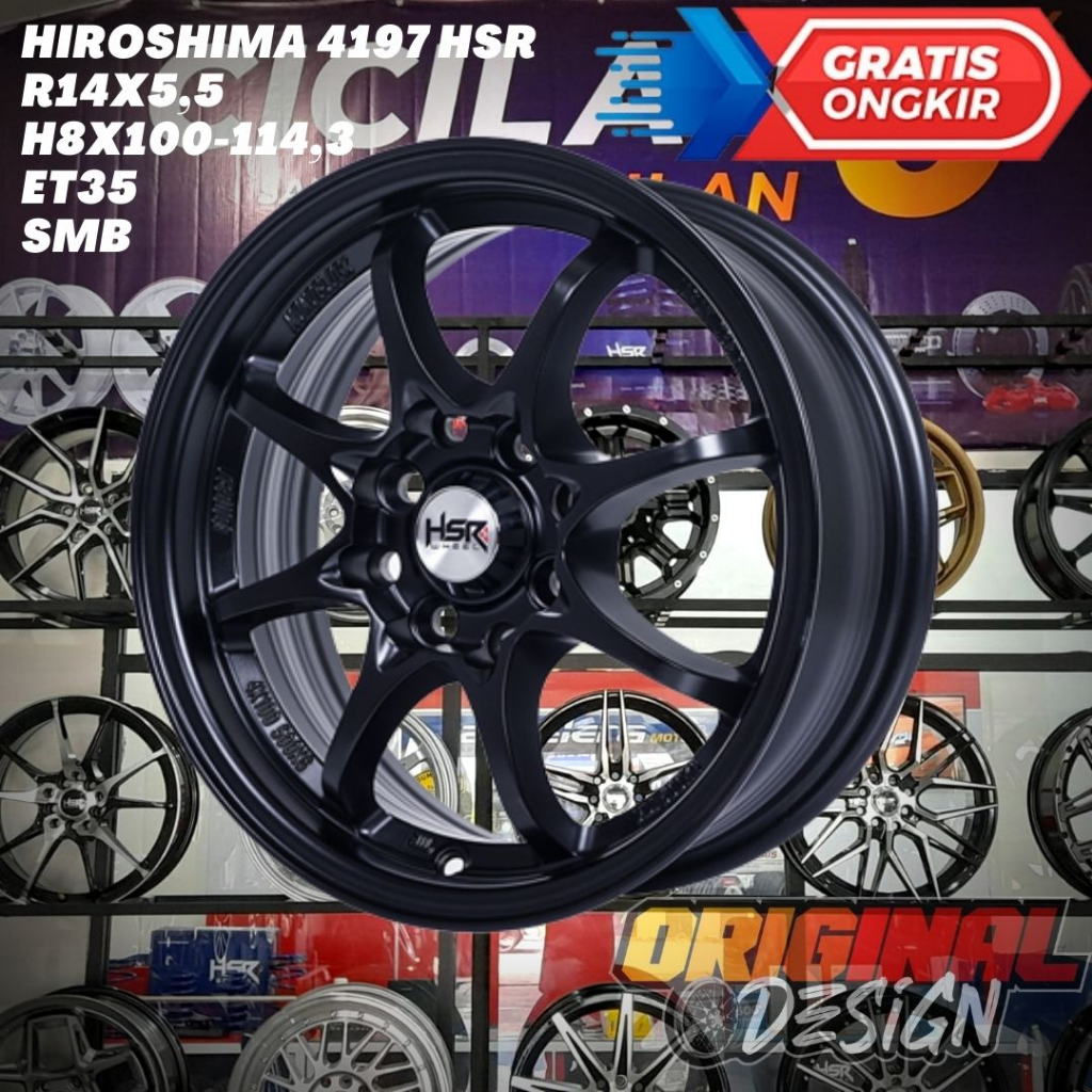 Jual Velg Mobil Ring 14 CE28 R14 Baut 4 Black Avanza , Evalia , Kijang ...