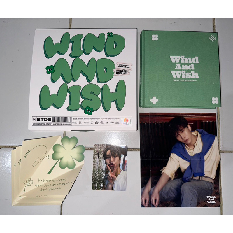 Jual BTOB WIND AND WISH ALBUM UNSEALED | Shopee Indonesia