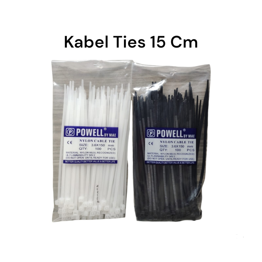 Jual Kabel Ties / Cable Tie Tis Tish 10cm / 15cm / 20cm / 25cm / 30cm Pengikat Kabel | Shopee ...