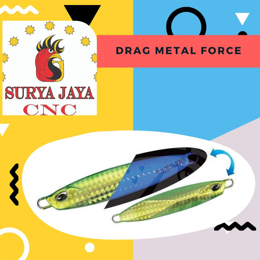 Jual Cetakan Metal Jig DRAG METAL FORCE 10,15,20,30 Gram | Shopee Indonesia
