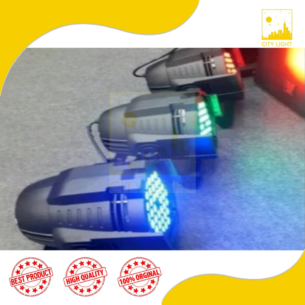 Jual LAMPU PAR 54 54 W 54 WATT LAMPU PANGGUNG PARTY LED FULL COLOR FULL ...