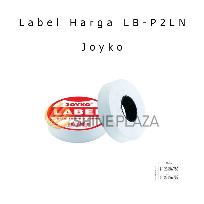 Jual Label Harga Joyko 2 Baris - Price Label Joyko LB-P2LN | Shopee ...