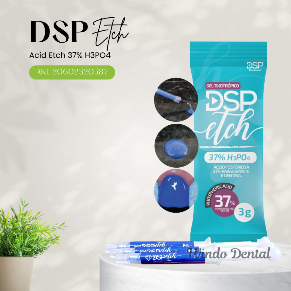 Jual WINDO DENTAL ETCHING GEL GIGI DSP ETCH REGISTRASI AKL / ETCHA / ETSA ANY ETCH / HEXA ETCH ...