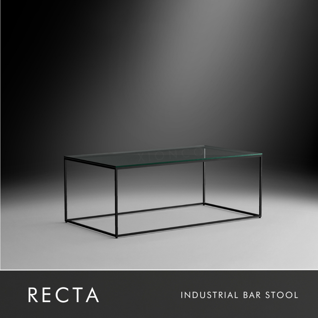 Jual RECTA - Coffee Table / Meja Tamu Industrial Minimalis | XIONCO | Shopee Indonesia