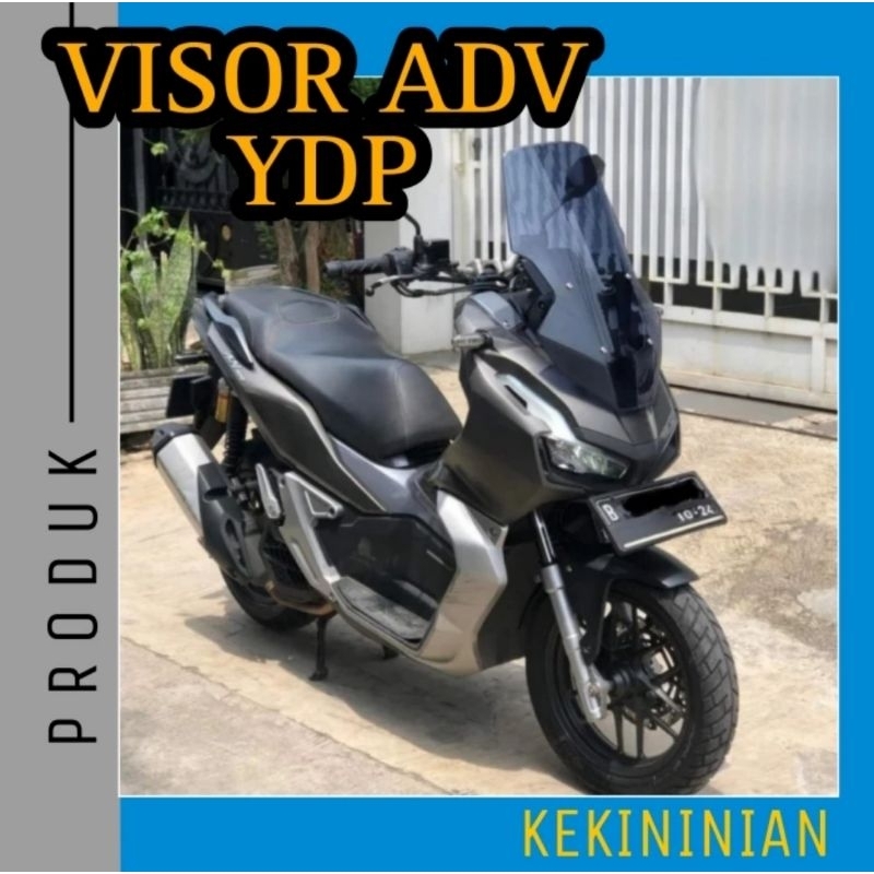 Jual Visor Windshield ADV 150 ADV 160 Model Tinggi 58Cm Tebal 3mm YDP ...