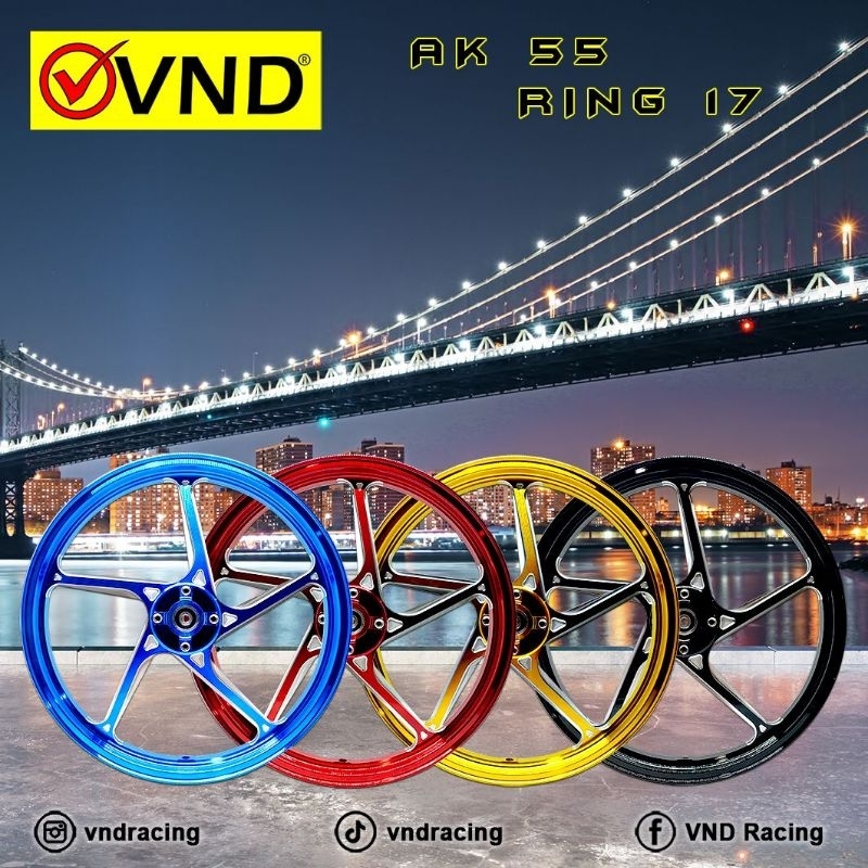 Jual VELG AK 55 VND MX KING MODE ENKEI | Shopee Indonesia