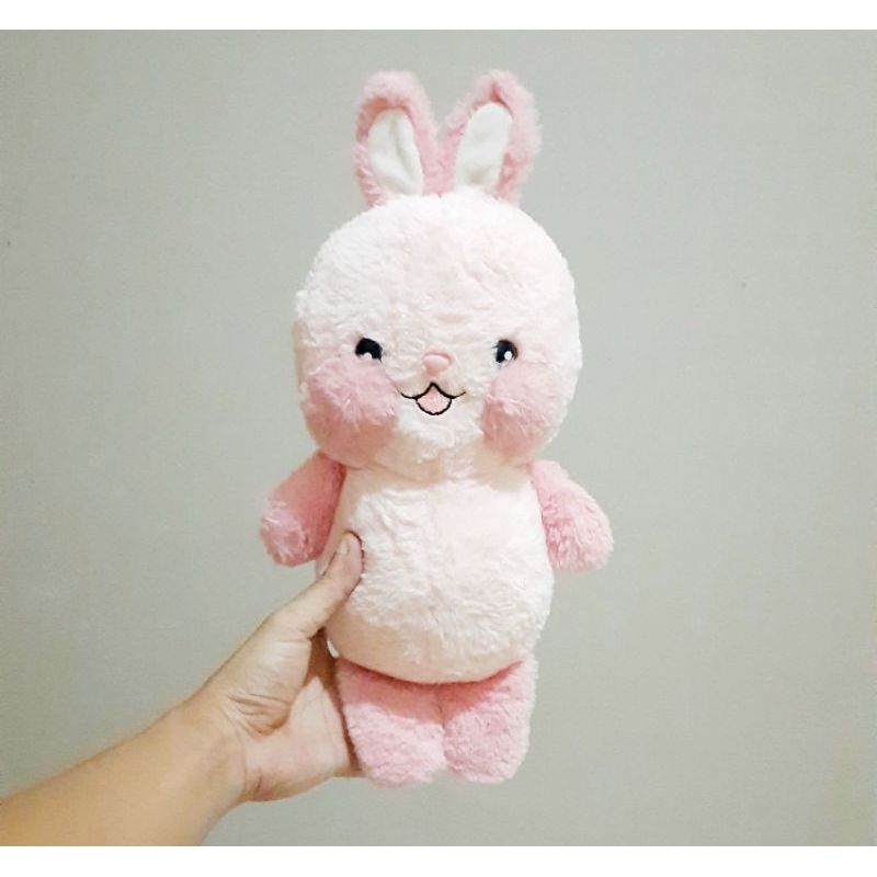 Jual Boneka Kelinci Kawai Pink Original Size 35 cm/ Boneka Kelinci ...