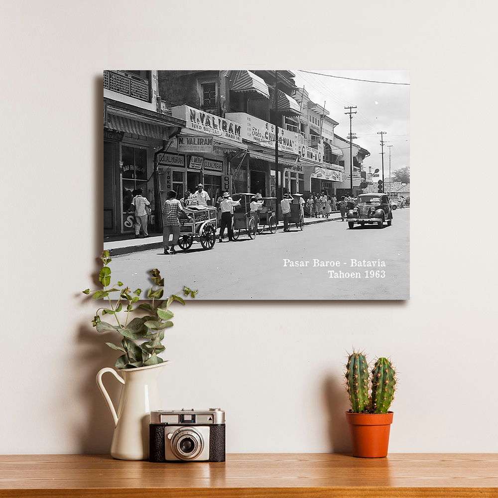 Jual Poster Photo Jadul Jaman Dulu Jakarta Tempo Doeloe Passer Baroe ...