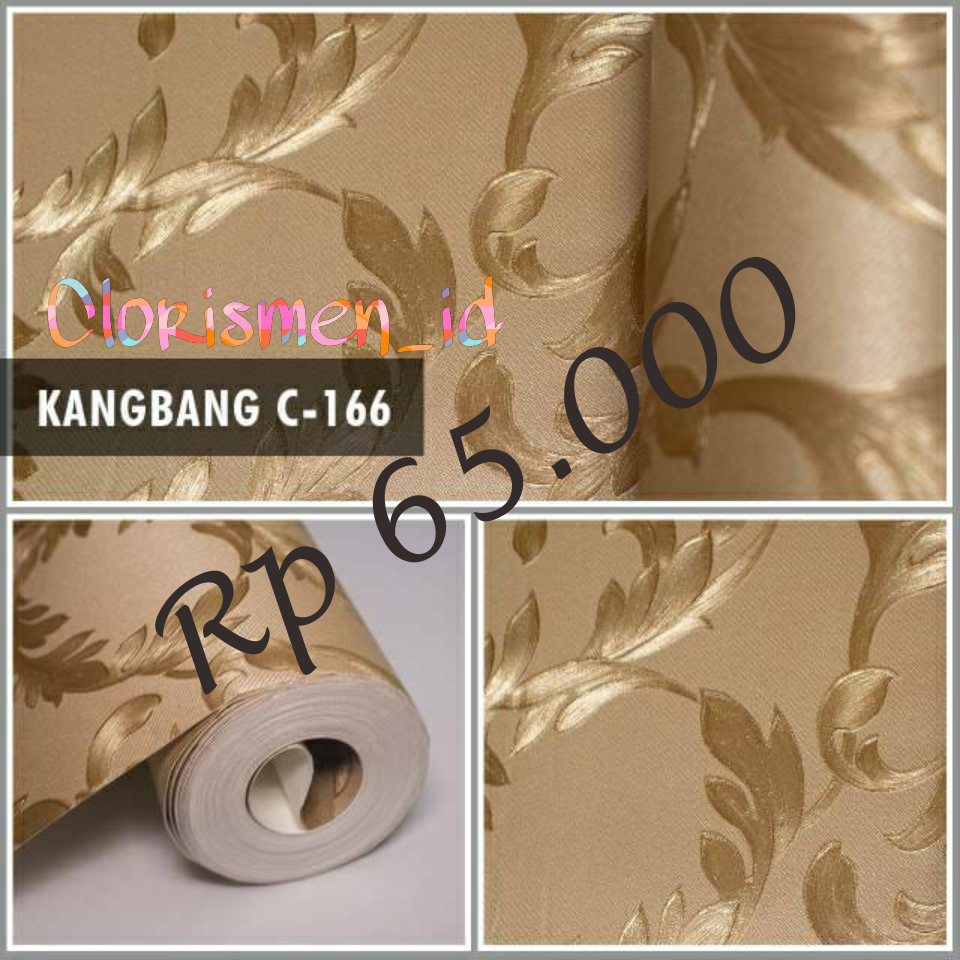 Jual Wallpaper Vinyl Premium Bertekstur Timbul Tebal Kualitas Mewah ...