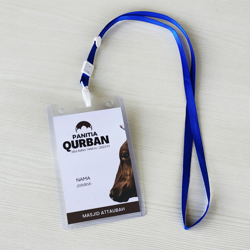 Jual NAME TAG PANITIA QURBAN COSTUME | Shopee Indonesia