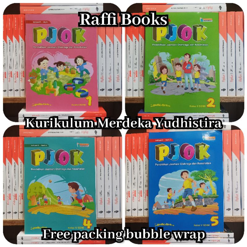 Jual Buku PJOK Kelas 1 2 3 4 5 6 SD/Mi Kurikulum Merdeka Yudhistira | Shopee Indonesia