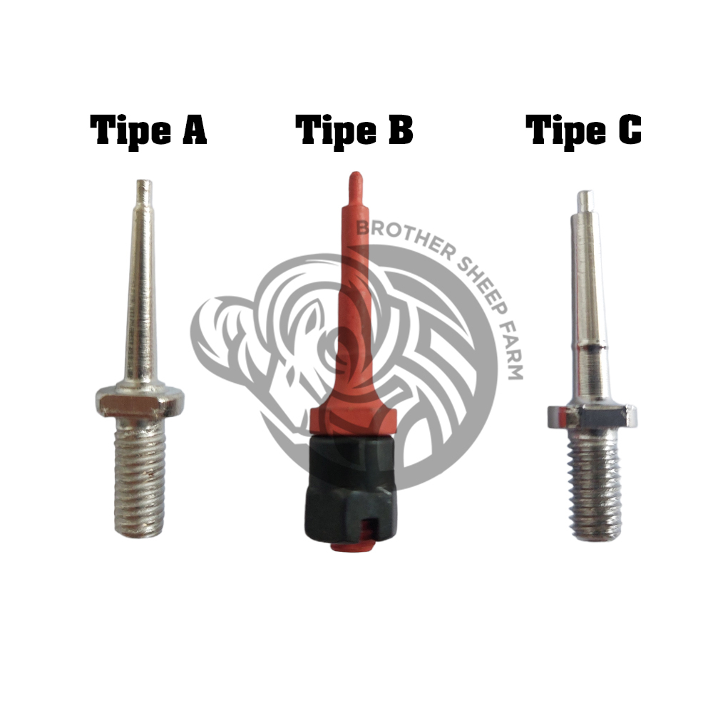 Jual Jarum Needle Tang Ear Tag Aplikator Cadangan Tanda Telinga Domba ...