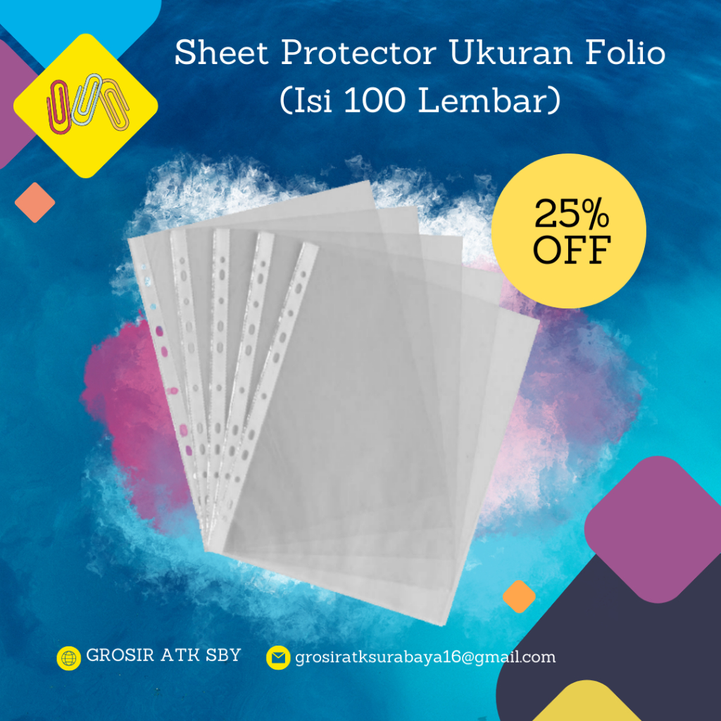 Jual Sheet Protector / Pocket Clear (10 Lembar / Pack) (Harga Per Pack ...