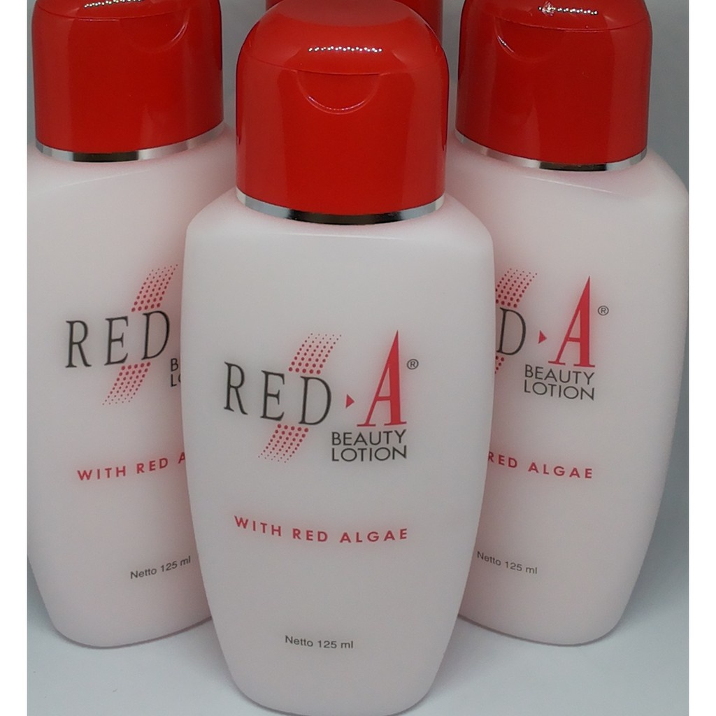 Jual Red-A Beauty lotion 125ml - With RED Algae | Shopee Indonesia