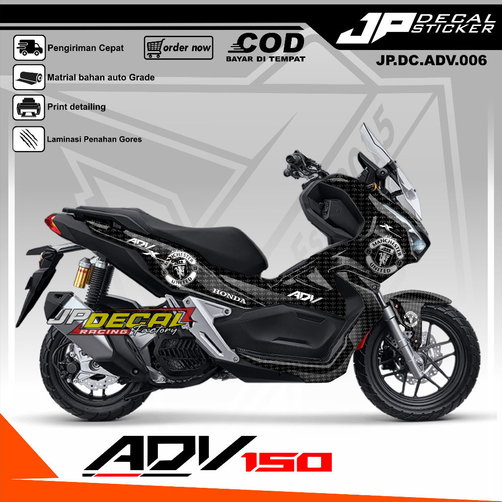 Jual Stiker Decal ADV 150 Full body - Dekal Sticker Motor Honda ADV 150 ...