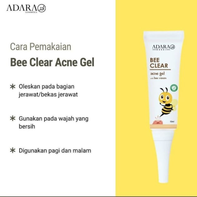 Jual ADARA - Bee Clear Acne Gel | Shopee Indonesia