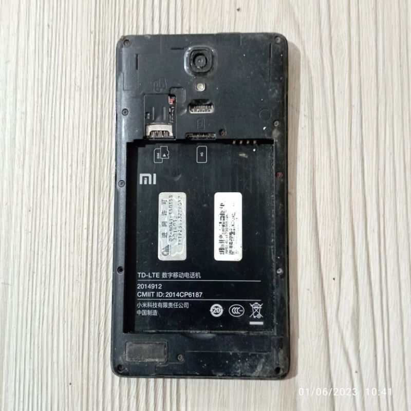 Jual Mesin Xiaomi Redmi Note 1S 4G 2014912 normal unit tidak ada baterai | Shopee Indonesia