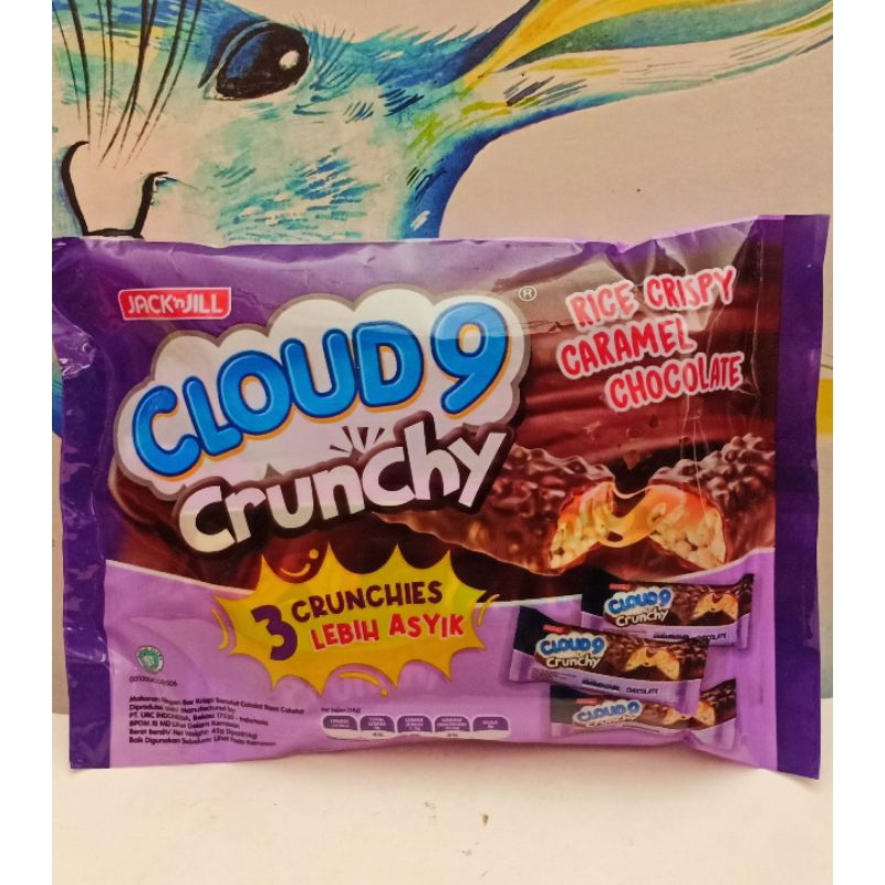 Jual CLOUD9 CRUNCHY ISI 1 PAK(3X14GR) | Shopee Indonesia