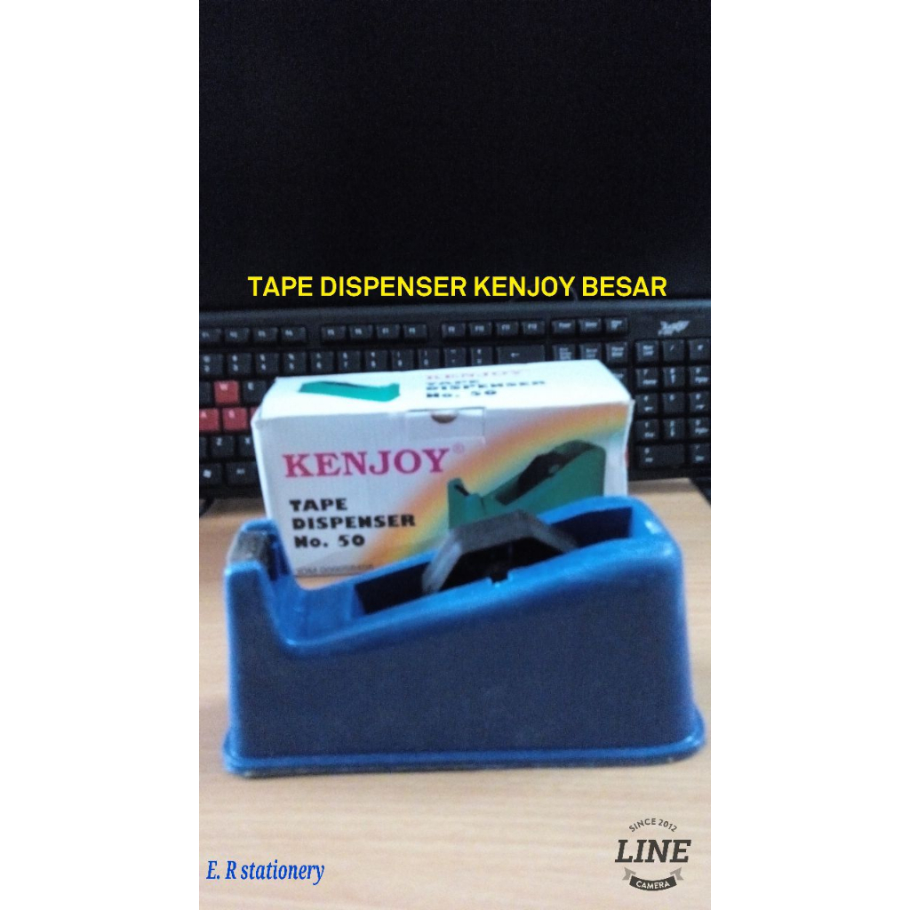 Jual Tape Dispenser Alat Potong Isolasi 1 inch Tempat Solatip Duduk ...
