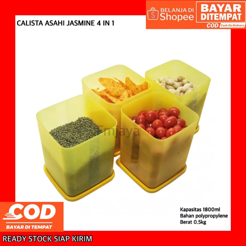 Jual 26 CALISTA ASAHI JASMINE 4 IN 1 || CALISTA ASAHI JASMINE SEALWARE ...