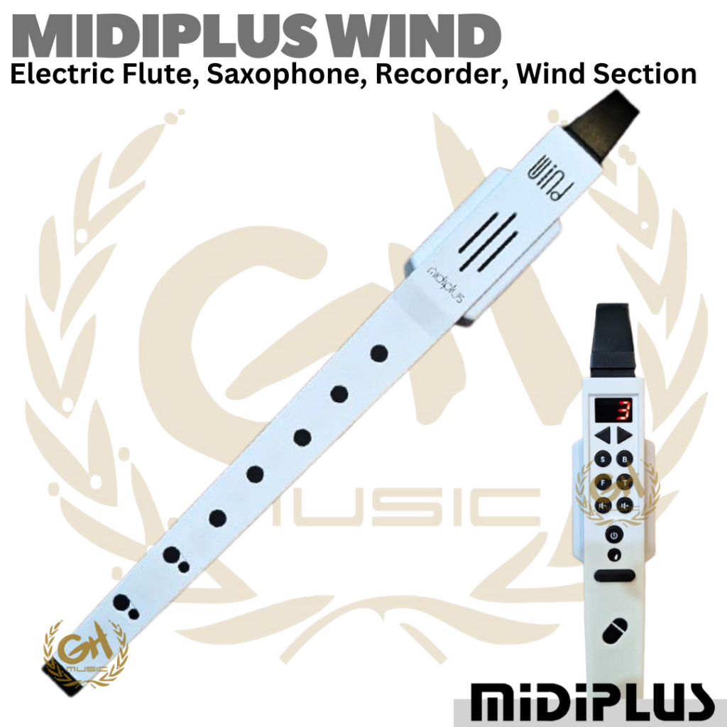 Jual MIDIPLUS WIND Electric Flute, Saxophone, Digital Wind Bluetooth Midi Instrument | Shopee ...