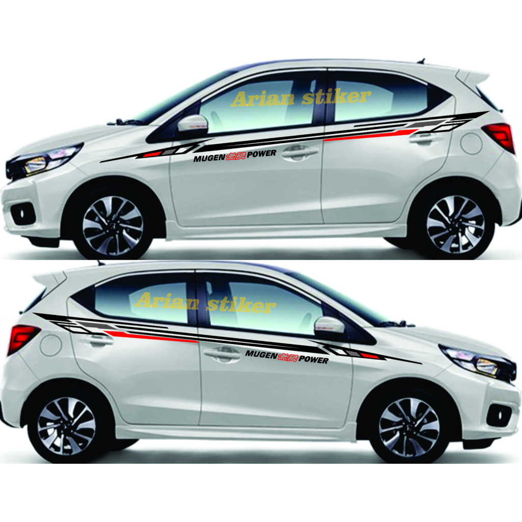 Jual Stiker Cutting Mobil Brio Striping List Mugen Power Stiker Variasi ... Jual Stiker Cutting Mobil Brio Striping List Mugen Power Stiker Variasi ...