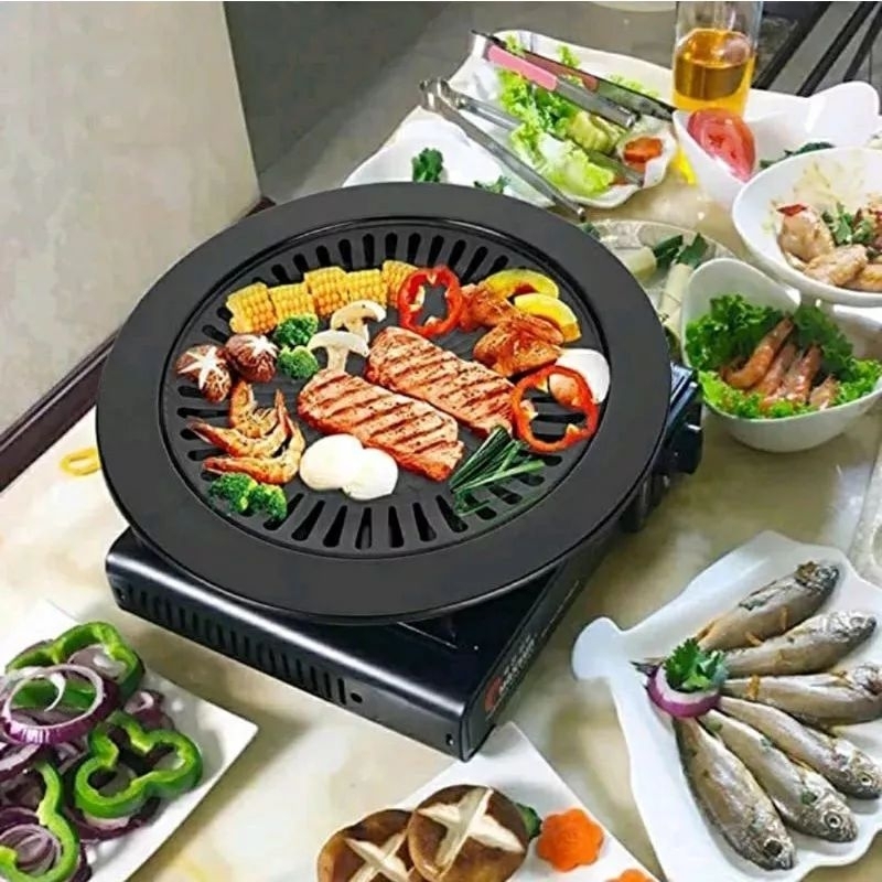 Jual Fancy Grill BBQ/Ultra Grill Pan /Alat Pembakaran /Bakaran Kekinian ...