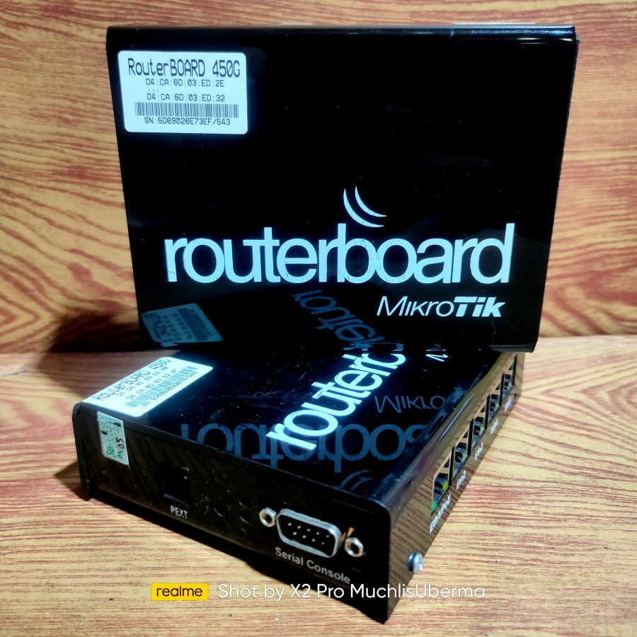 Jual RouterBoard mikrotik RB450G Gigabit normal bekas rb 450g rb450 ...