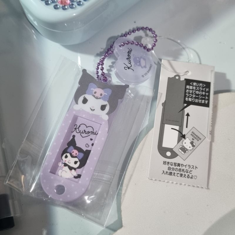 Jual [ sanrio official ] kuromi name tag keyring | Shopee Indonesia
